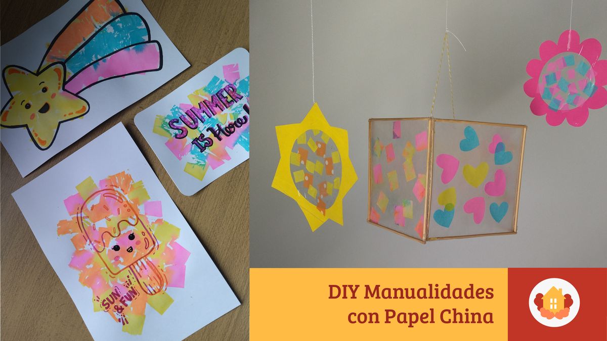 Manualidades Con Papel China - La Casita Curiosa